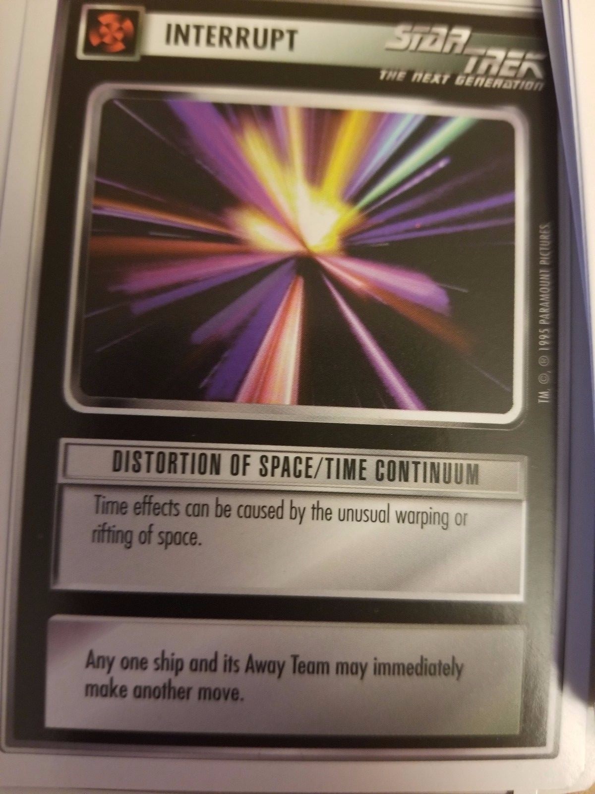 Star Trek CCG 1E Premiere WB Unlimited Distortion of Space/Time ...