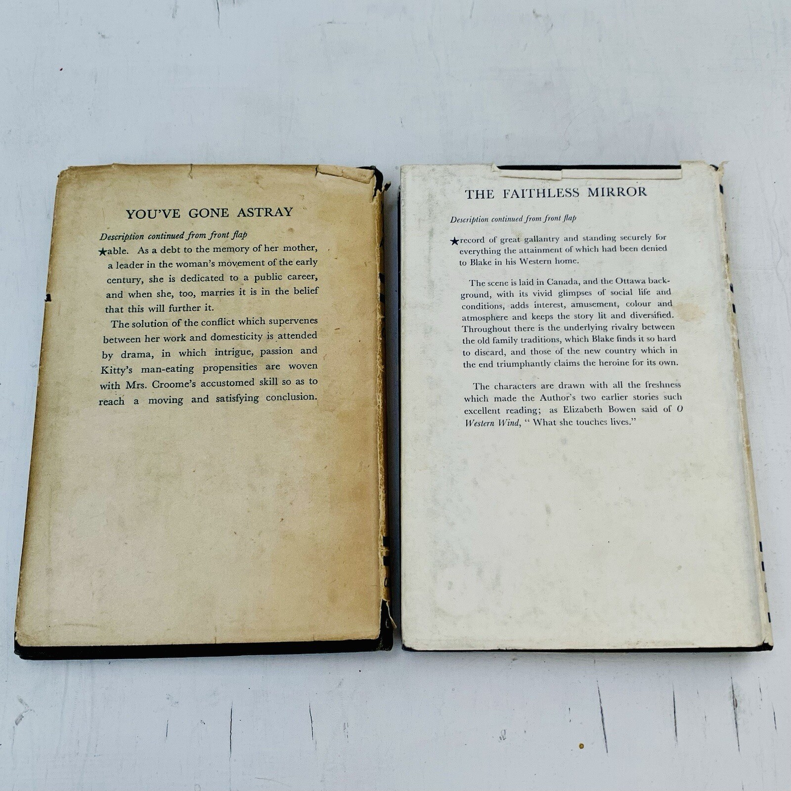 1940s Vintage English Novels by Honor Croome Youve Gone Astray ...