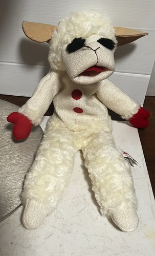Lamb Chop Hand Puppet 1993 Shari Lewis Stuffed Plush 16" Lambchop | eBay