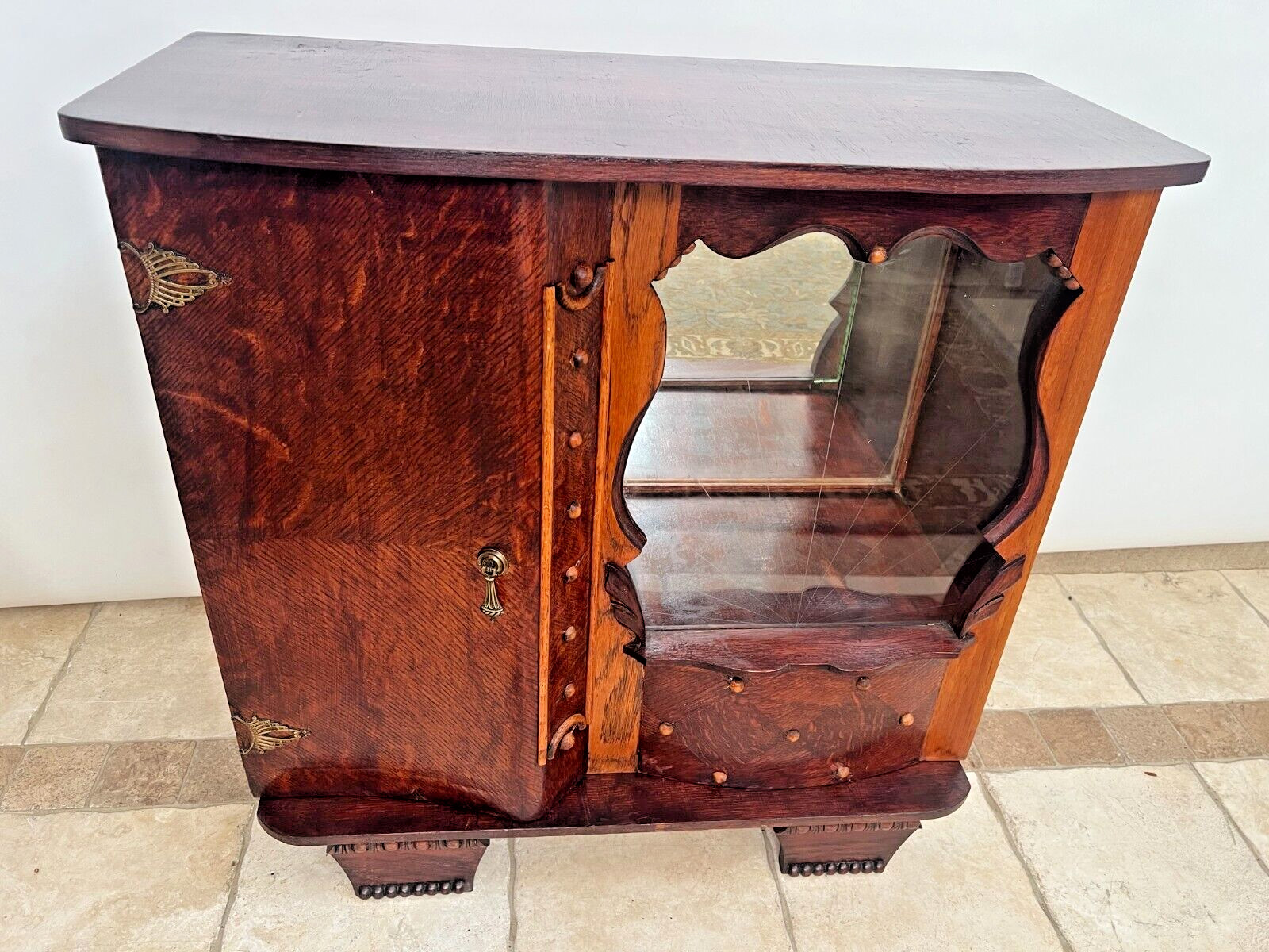 Console Curio Display Cabinet | Cabinets Matttroy