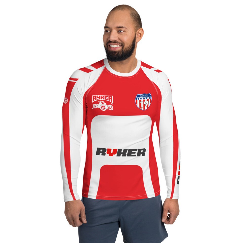 Can-Am Ryker Racing Red Men's Rash Guard | eBay