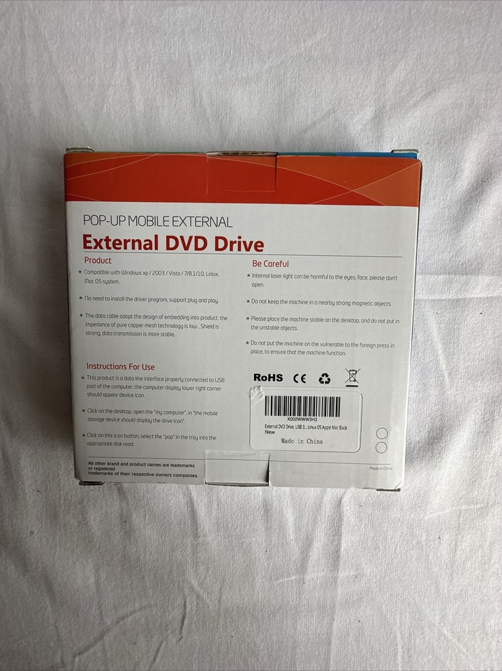 Ziweo Pop Up Mobile External DVD Drive | eBay