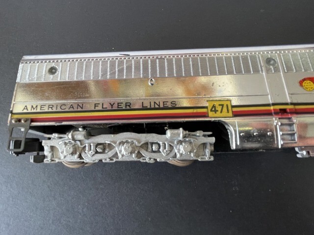 American Flyer Santa Fe CHROME 470, 471, 473 ABA+ Satin 960, 961, 962 ...
