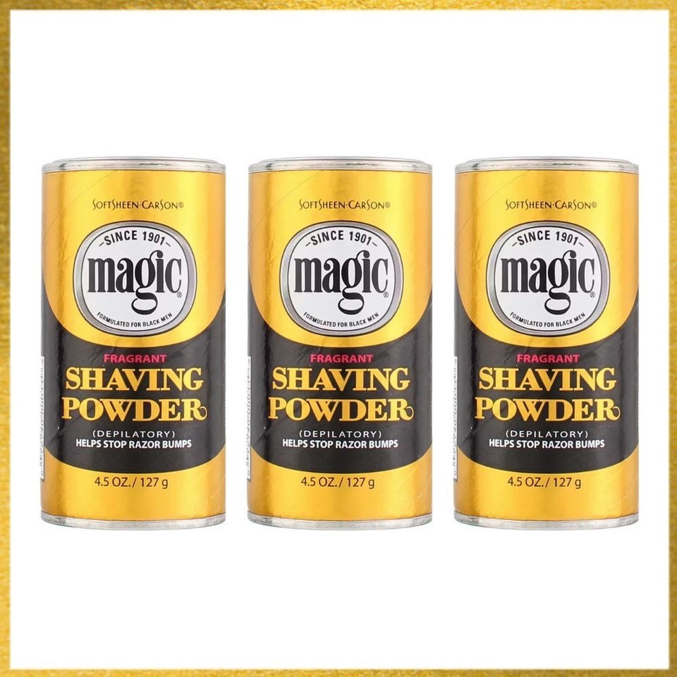 3X MAGIC SHAVING POWDER EXTRA STRENGTH FRAGRANT REGULAR STRENGTH | eBay UK