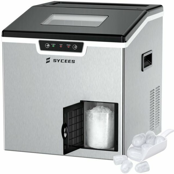 SYCEES ‎ZBS-20A 2-in-1 Countertop Ice Maker Machine - 44lbs for sale ...