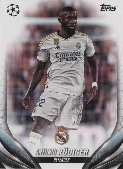 2023-24 Topps UEFA Club Competitions Antonio Rudiger #164 | eBay