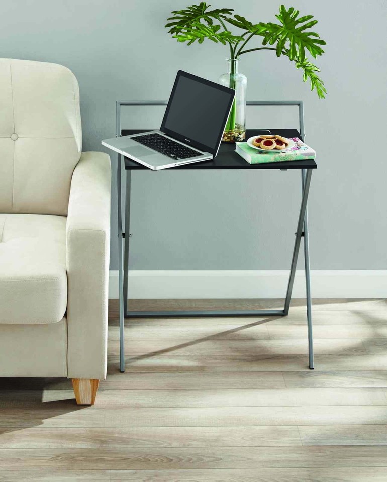 Folding TV Tray Snack Dinner Table Stand Portable Lightweight Snacks ...