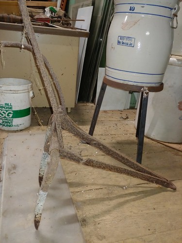 Antique Horse Pulled Manure Fork | eBay