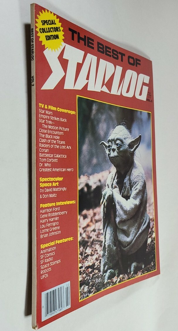 The Best of STARLOG Magazine Vol. 2 (K47580) 1981 Vintage Star Wars ...
