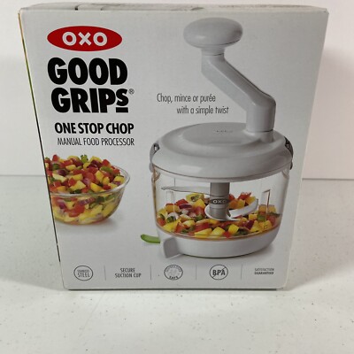 OXO Good Grips One Stop Chop Manual Food Processor NEW IN BOX | eBay