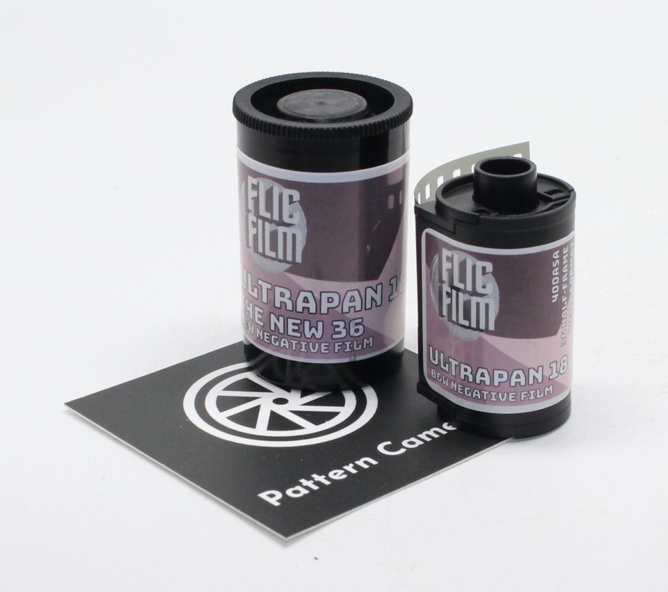 Flic Ultrapan 18 400 ASA 36 Half-Frame Demi Format Black & White 35mm Twin Packs | eBay