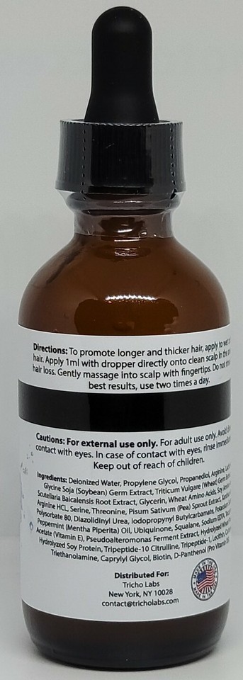 Tricho Labs FOLLIBOOST Hair Growth Serum Extra Strength 2 oz. New ...