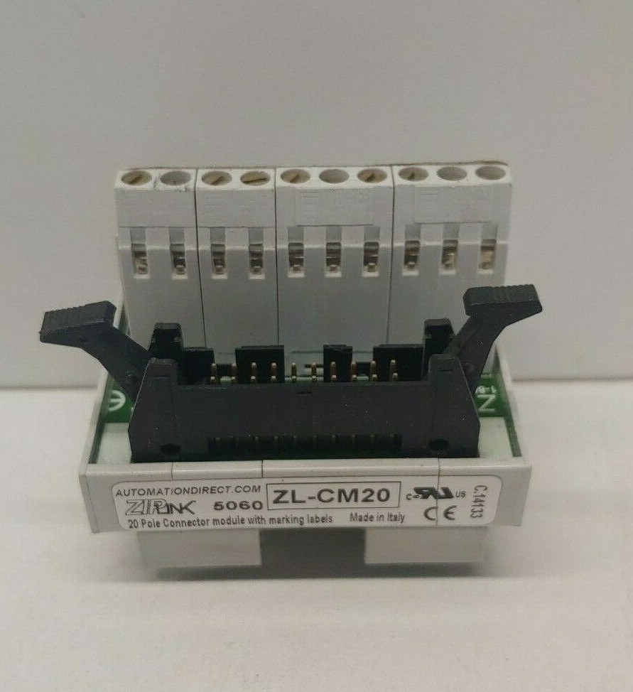 GUARANTEED GOOD! PLC DIRECT FEED THROUGH ZIP LINK CONNECTOR MODULE ZL ...