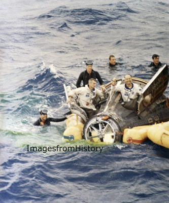 8x10 Print NASA Ocean Recovery Astronauts Gemini IX 1965 #2 | eBay