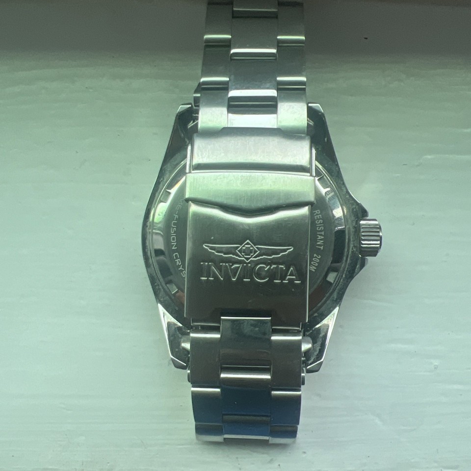 Invicta Men's 47mm Grand Pro Diver NH35A Automatic Red Dial Silver Tone ...