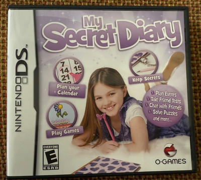 Nintendo DS - My Secret Diary *COMPLETE* Cleaned & Tested USA | eBay
