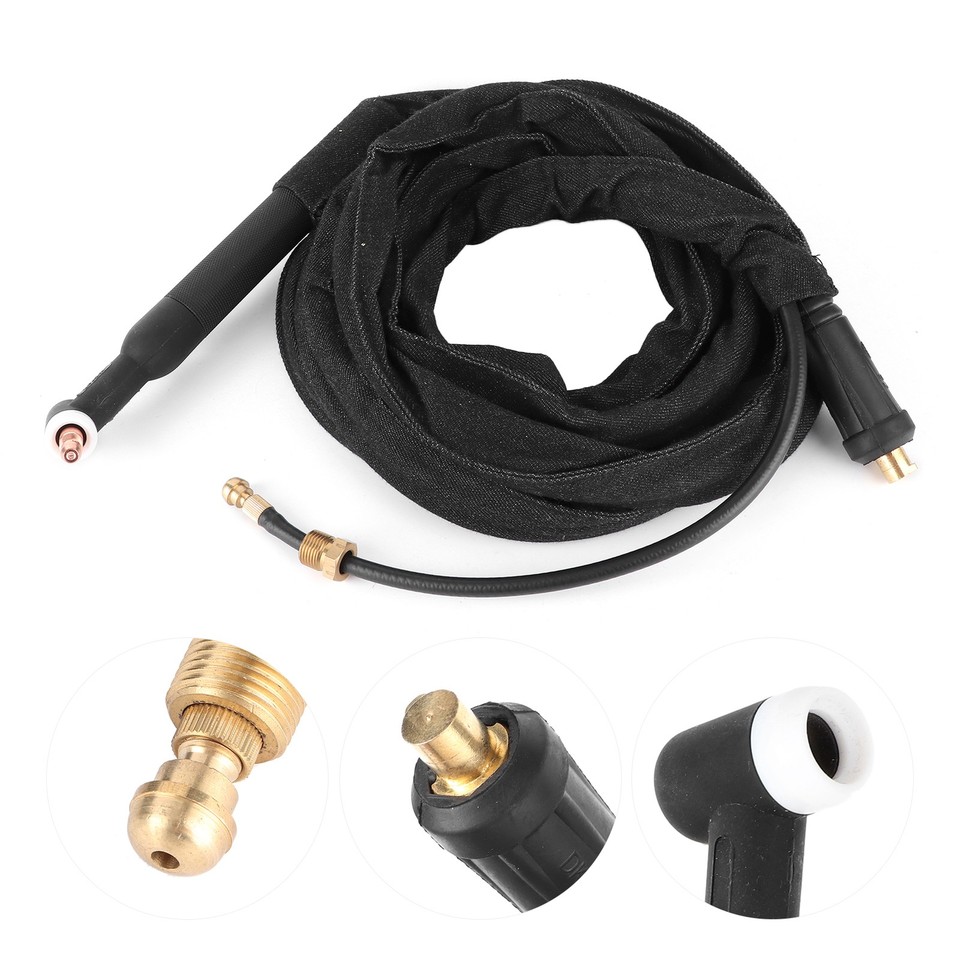 4-4m Welder Gun WP26V Air Cooled Lift Type TIG Welding Torch With EU ...