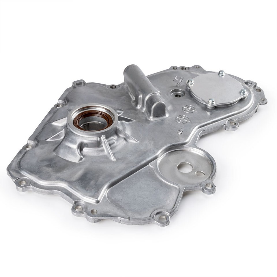 For Chevy Equinox Impala Malibu Captiva Engine Timing Cover w/Oil Pump ...