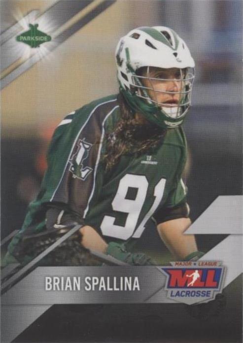 2019 Parkside Major League Lacrosse - Brian Spallina #95 (RC) for sale ...