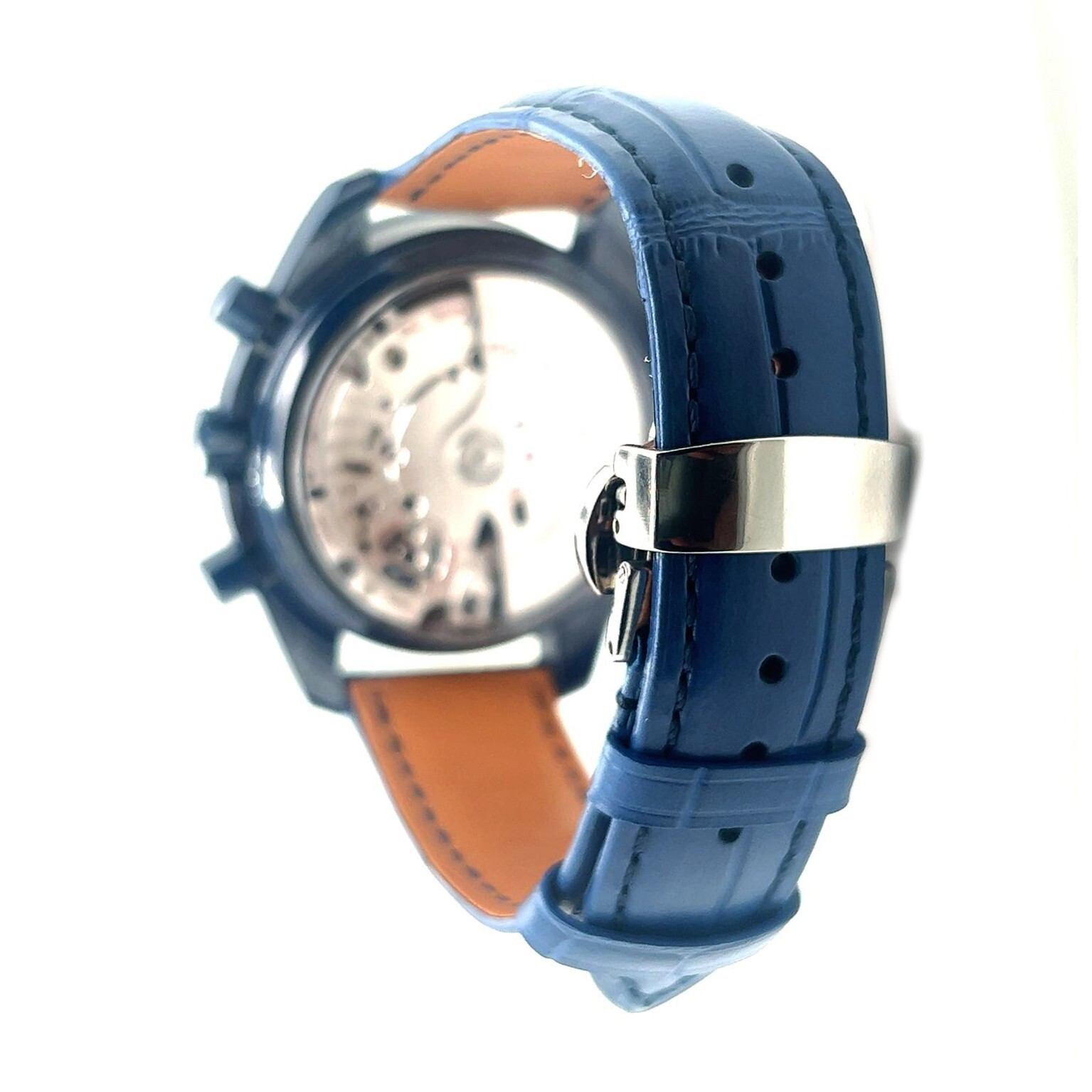 Omega Ceramic Blue Side Moon Co-Axial Master Moonphase Watch Box and ...