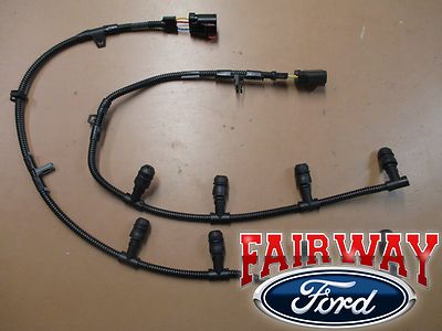 05 06 07 Super Duty F-250 F-350 OEM Genuine Ford Glow Plug Wire Harness ...