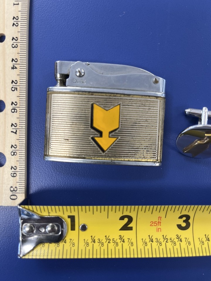 VINTAGE ROLEX LIGHTER CUFF LINKS AND TIE PIN | eBay
