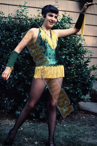 Vtg 1970 Photo Slide Girls Tap Dance Outfit X3R110 | eBay