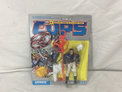 1988 Vintage Hasbro Cops N Crooks Airwave Figure MOC Sealed Carded ...
