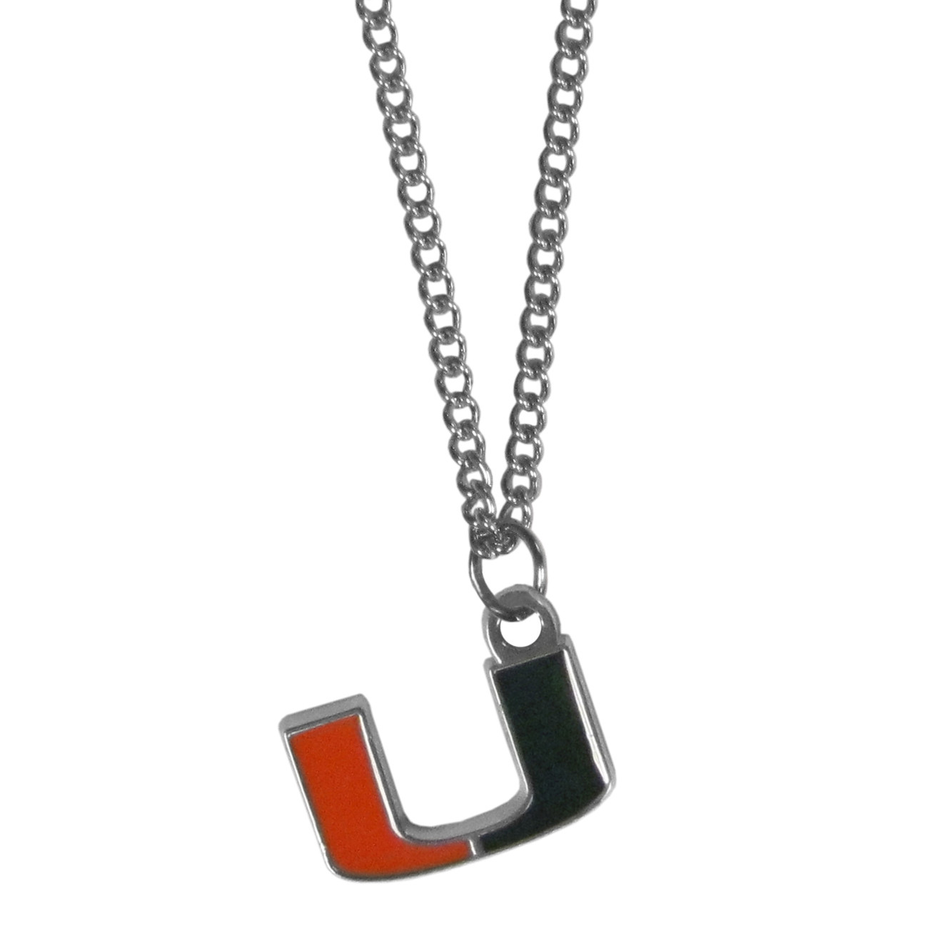 Miami Hurricanes 22" Chain Necklace Metal Logo NCAA Licensed Jewelry | eBay