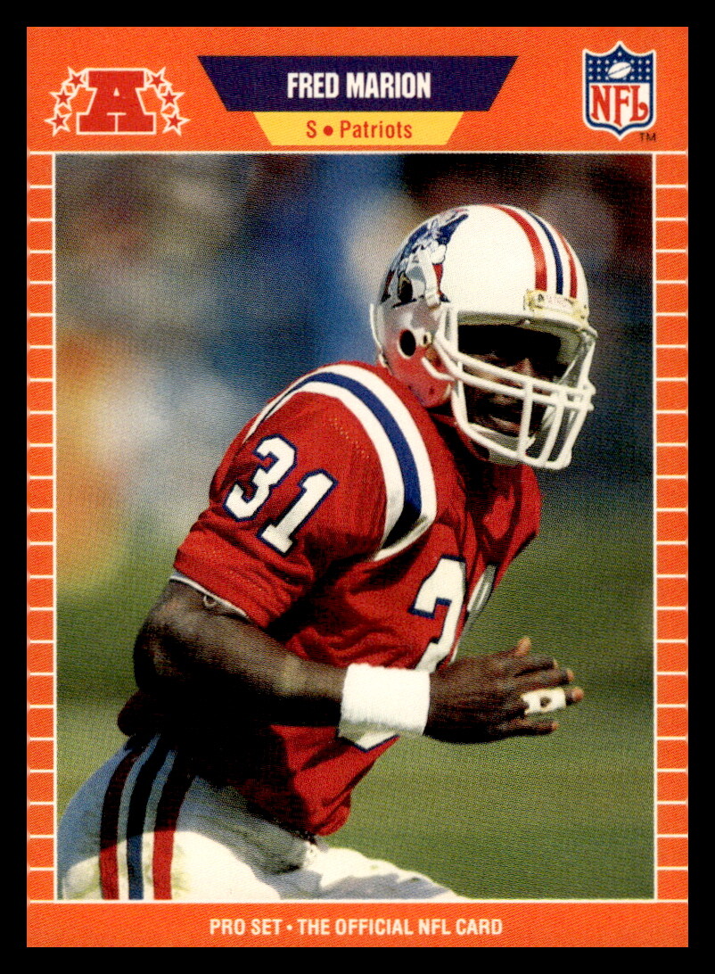 1989 Pro Set #253 Fred Marion | eBay