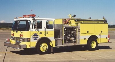 Whidbey Island NAS, WA 1987 Pierce Dash fire apparatus photo 4x6 - US ...