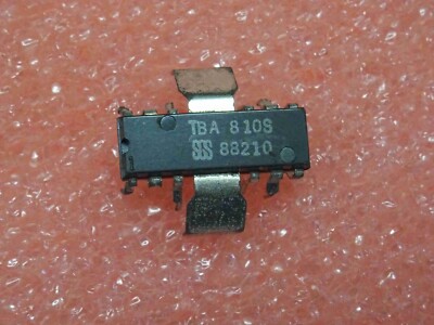 ci TBA 810 S ~ ic TBA810S ~ 7W audio amplifier ~ monolithic ic, 12-pin ...