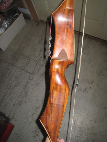 Vintage Wooden Archery Recurve Bow Ben Pearson Colt 707 62" 50# | eBay