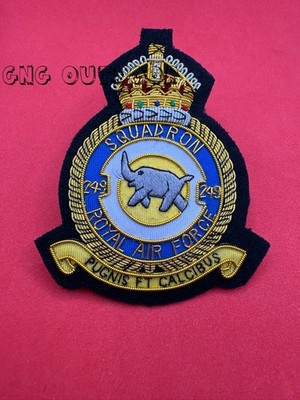 Royal Air Force 249 Squadron Badge RAF 249 squadron King’s Crown Blazer ...