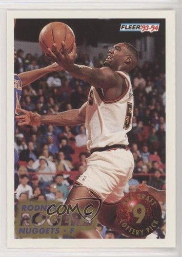 1993-94 Fleer NBA Draft Lottery Rodney Rogers #9 Rookie RC | eBay