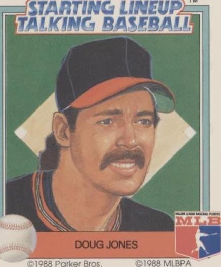 1988 Starting Lineup Talking Baseball - Cleveland Indians Doug Jones ...