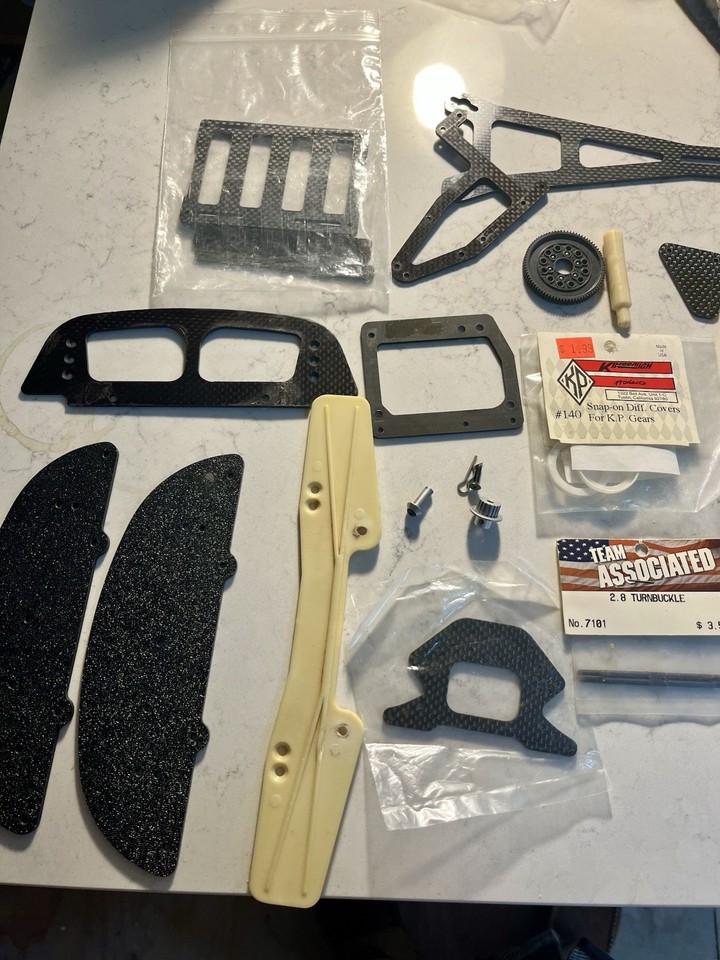 Vintage Rc Pan Car Lot Composite Craft Team Associated Bolink ...