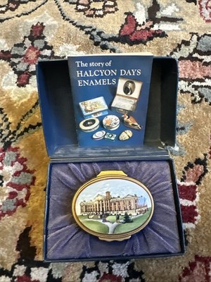 Halcyon Days Enamels Pill Box Royal Hospital Wolverhampton | eBay Australia