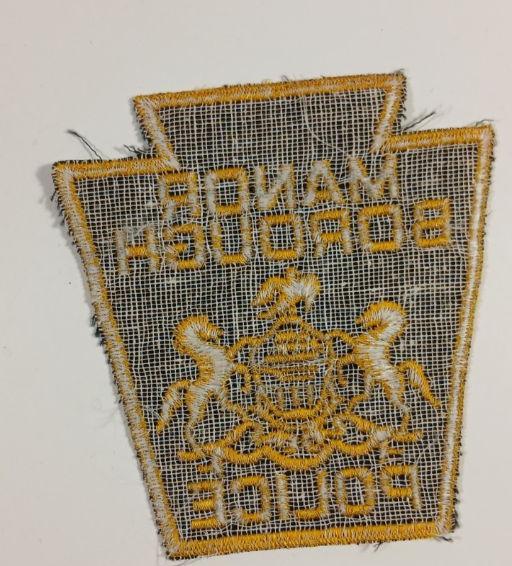 MANOR BOROUGH, PENNSYLVANIA POLICE (KEYSTONE) SHOULDER PATCH PA | eBay