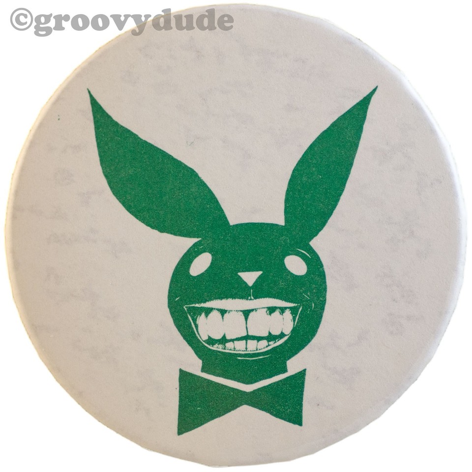 Jimmy Carter Texas Playboy Bunny Grin 2.25" Cello Green/White Campaign ...