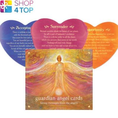 GUARDIAN ANGEL ORACLE DECK CARDS ESOTERIC FORTUNE TELLING BLUE ANGEL ...