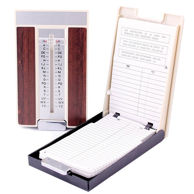 Flip Open Telephone Address Index Book Holds 400 Numbers Tallon for ...