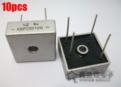 10Pcs KBPC5010W Rectifier Square Bridge Rectifier 50A/1000V it | eBay
