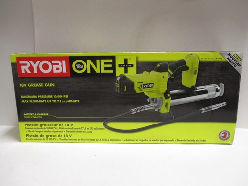 NEW RYOBI Cordless Grease Gun 18V Lithium-Ion One+ Tool Only | eBay