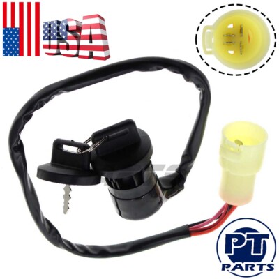 IGNITION KEY SWITCH TRX400FW For Honda Foreman 400 4x4 FourTrax 95 96 ...