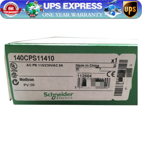 140CPS11410 Schneider TSX Quantum Power Supply AC 115/230VAC 8A UPS ...