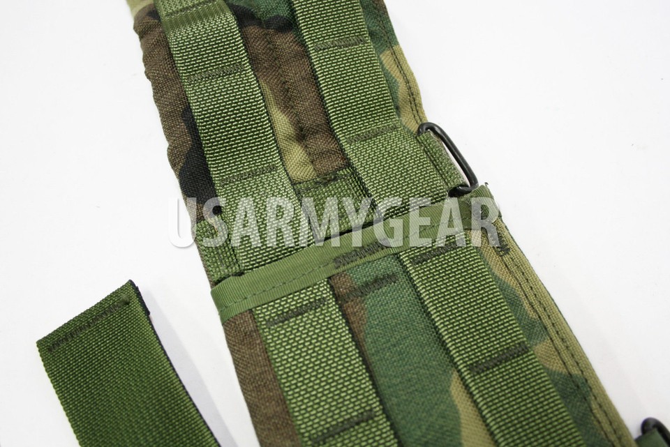 Woodland Molle FLC LBV Woodland Tactical Utility Waist War Belt Vest ...