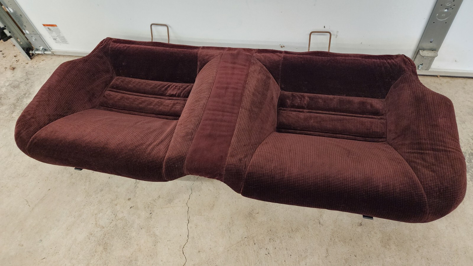 Toyota Supra mk3 Maroon Burgundy rear seat set w/carpet | eBay