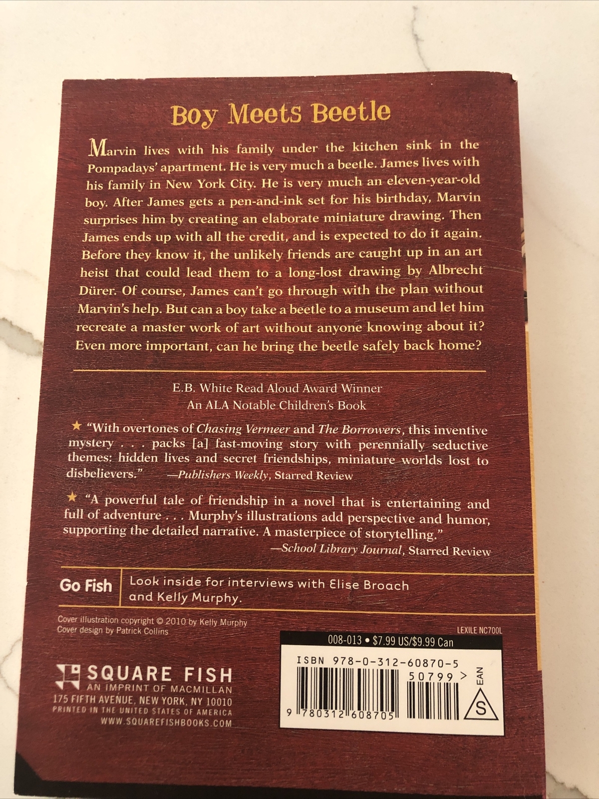 The Masterpiece Adventures Ser.: Masterpiece by Elise Broach (2010 ...