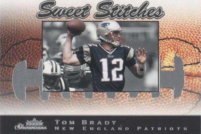 2003 Fleer Showcase - Sweet Stitches Tom Brady #6 SS for sale online | eBay